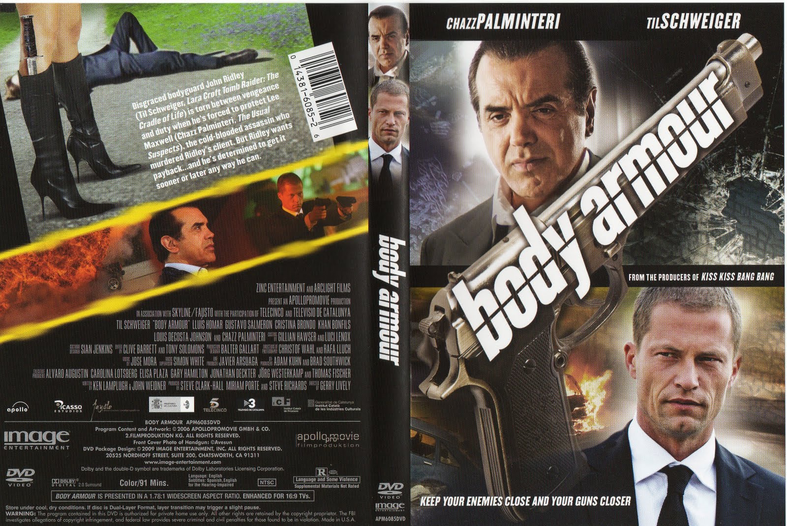 PELICULAS DISPONIBLES EN DVD: BODY ARMOUR